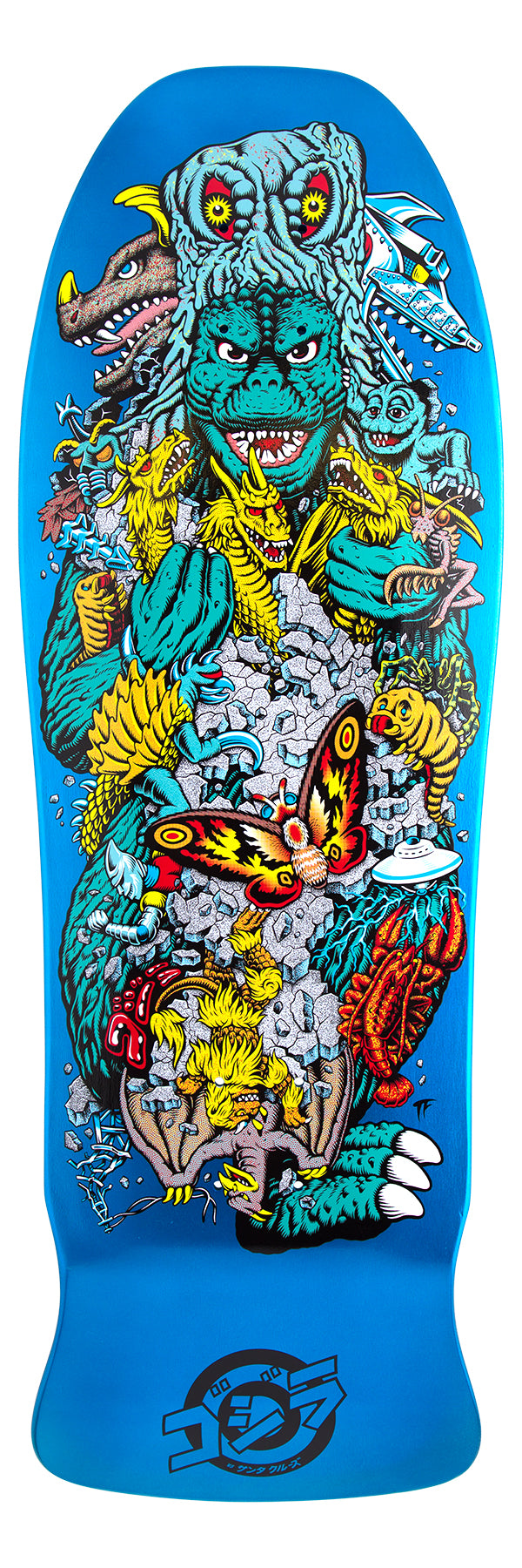 Santa Cruz - Tabla Godzilla Kaiju Roskopp 10.125x30.2 | Lo Mejor del ...