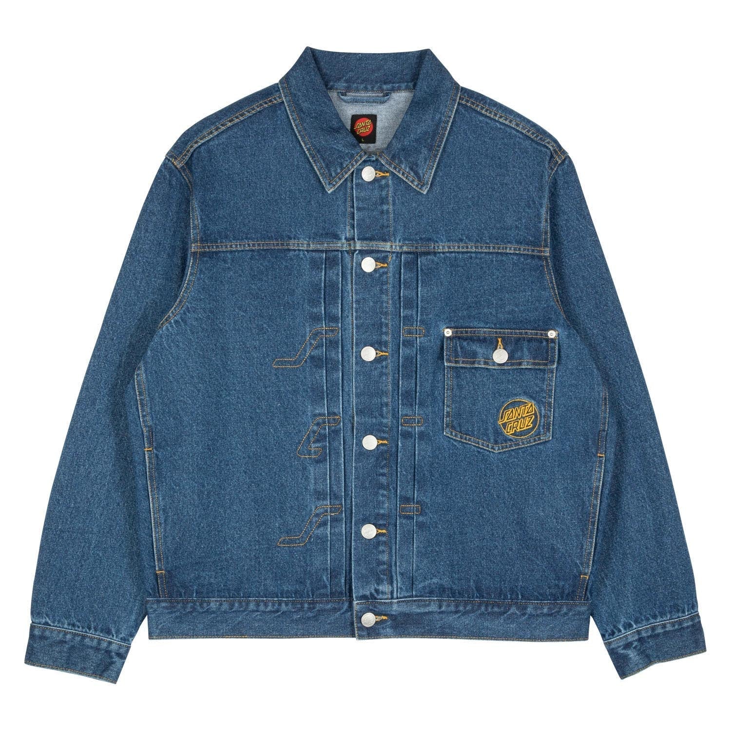 Santa Cruz - Chaqueta SCS Denim Unlined Classic Blue | Lo Mejor del ...