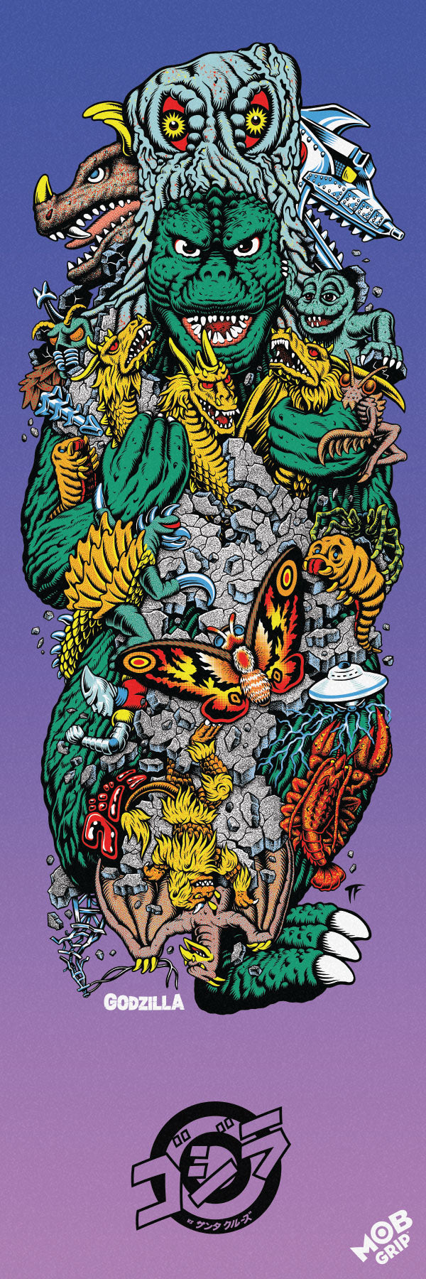 Mob Grip - Lija Godzilla Kaiju Roskopp | Lo Mejor del 2025 en Wallride ...