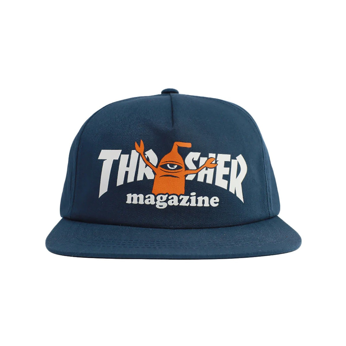 Thrasher - Gorro Snapback Thrasher X Toy Machine Sect Navy | Lo Mejor ...