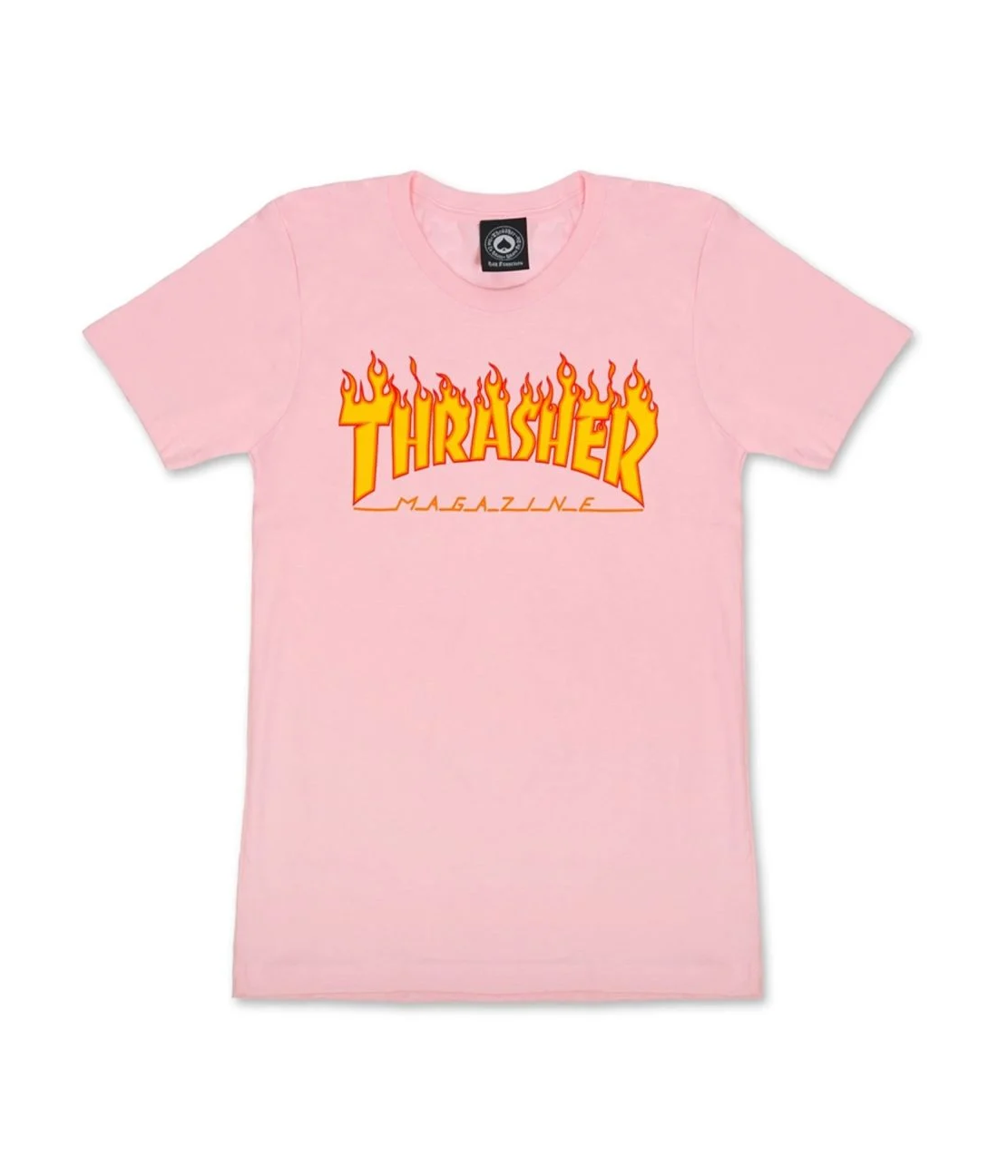 Thrasher - Polera Mujer Flame Logo Pink | Lo Mejor del 2025 en Wallride ...