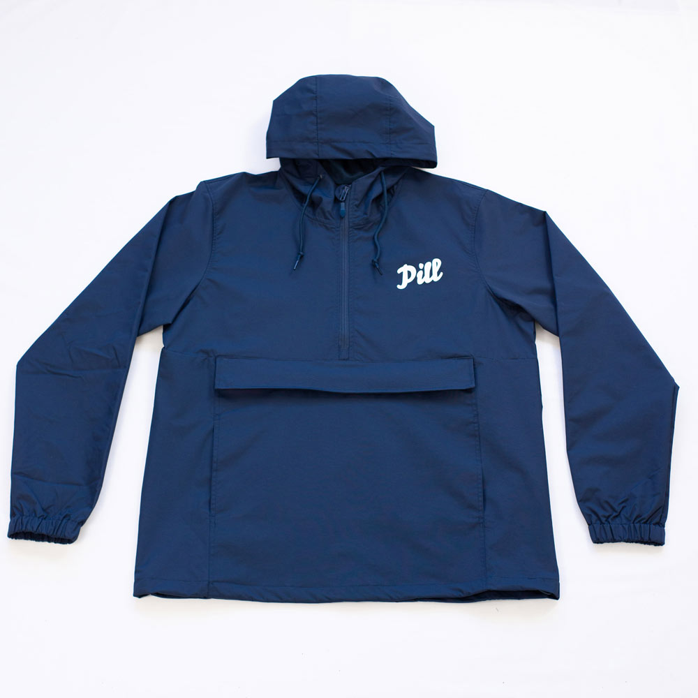 Pill - Anorak Jacket Script Navy – Wallride Skateshop