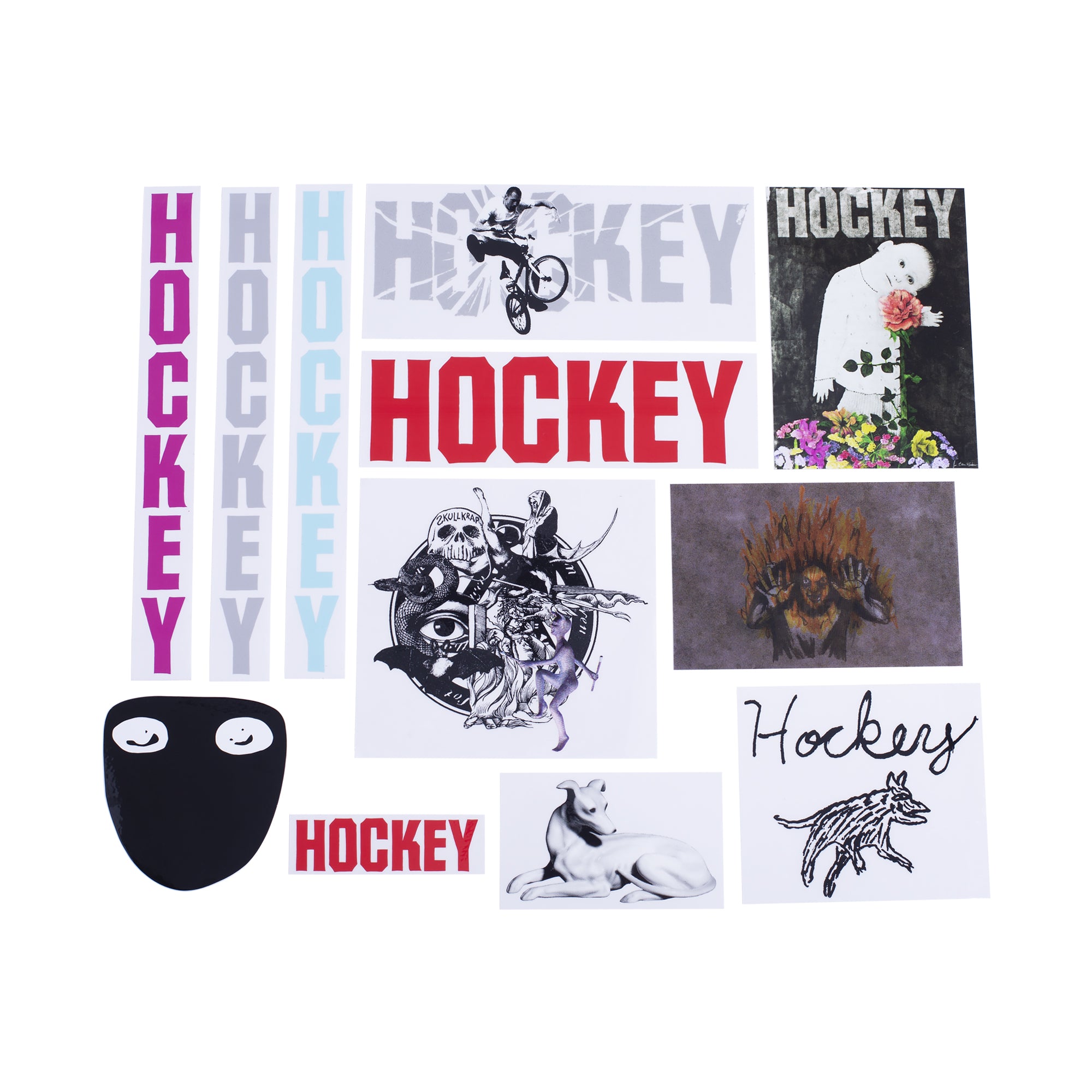 Hockey - Hockey Sticker Pack (10 unidades) – Wallride Skateshop