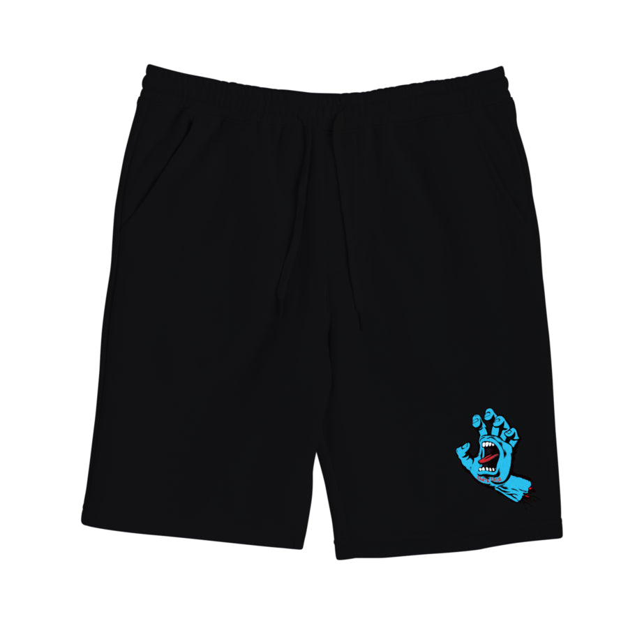 Santa Cruz - Shorts Screaming Hand Sweat Short Black – Wallride Skateshop